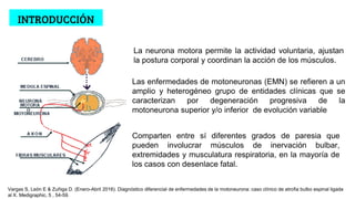 Sindrome de neurona motora | PDF