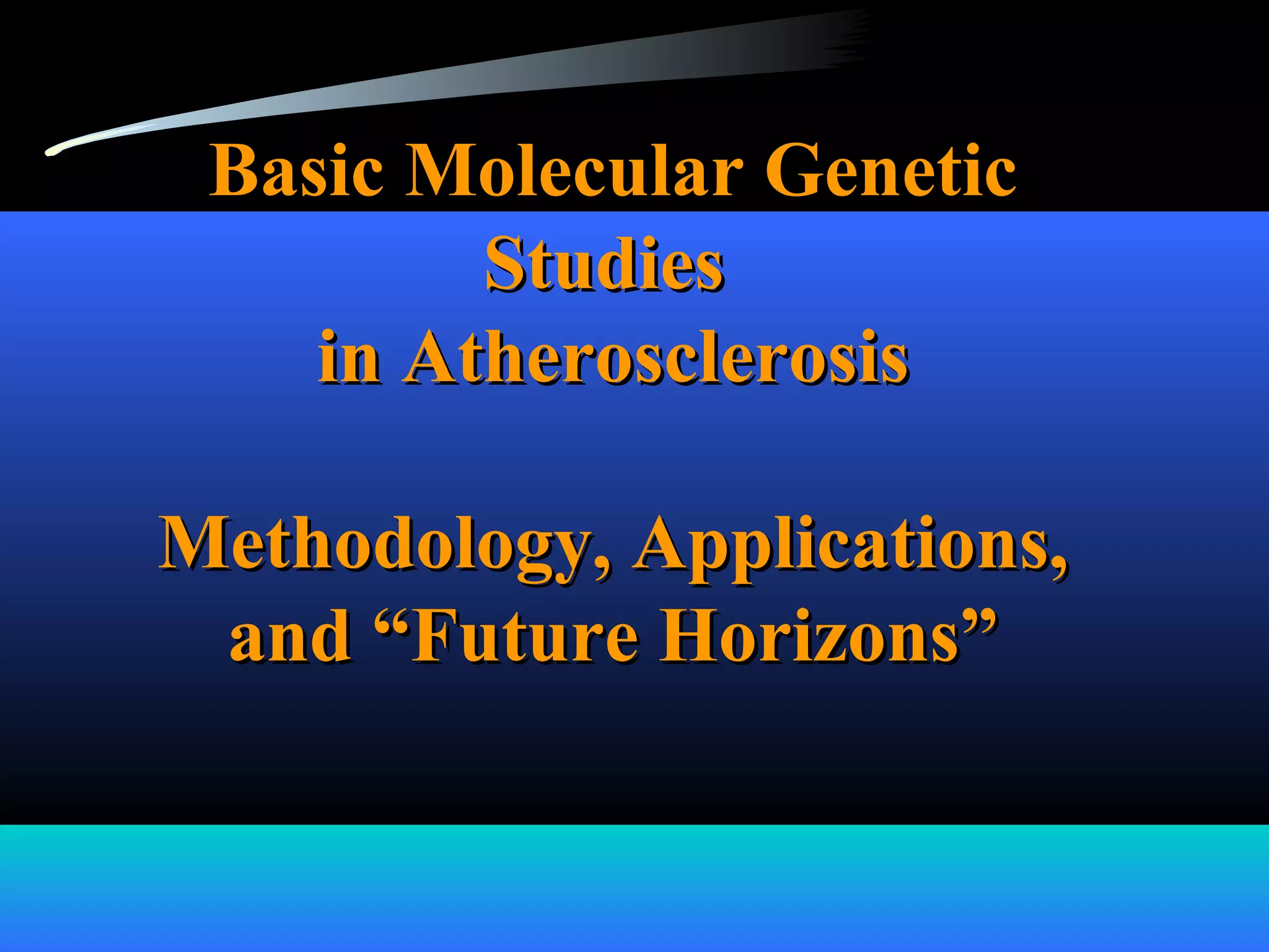 Molecular genetics | PPT