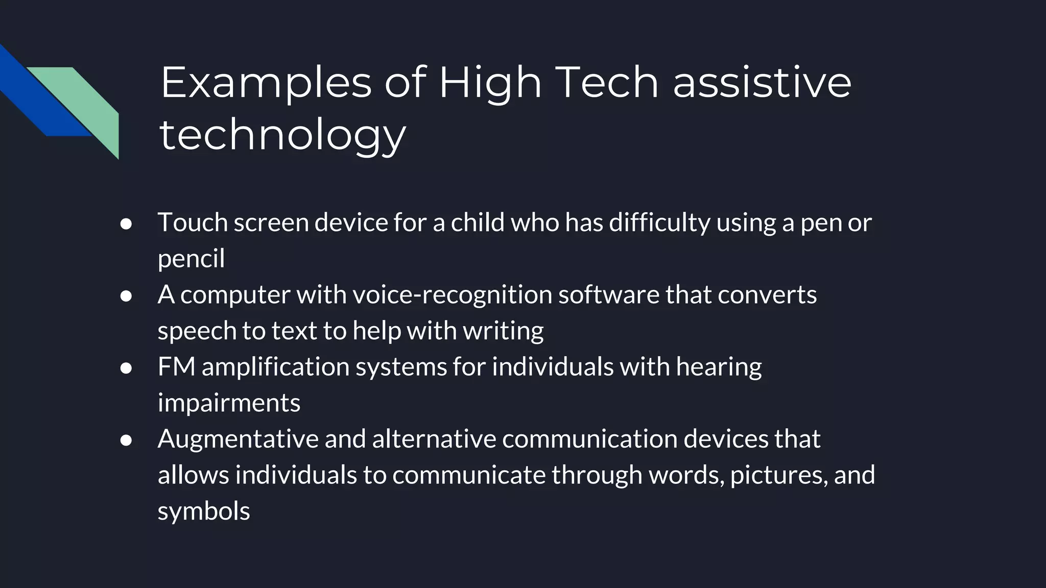 Assistive technology | PPTX