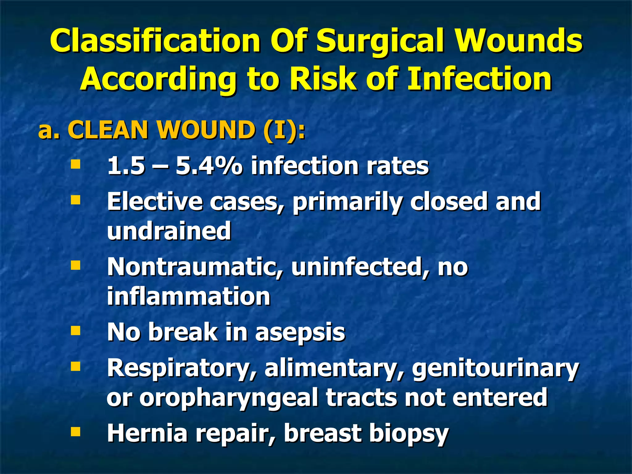 Surgical infections | PPT
