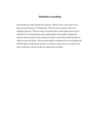Project report | PDF