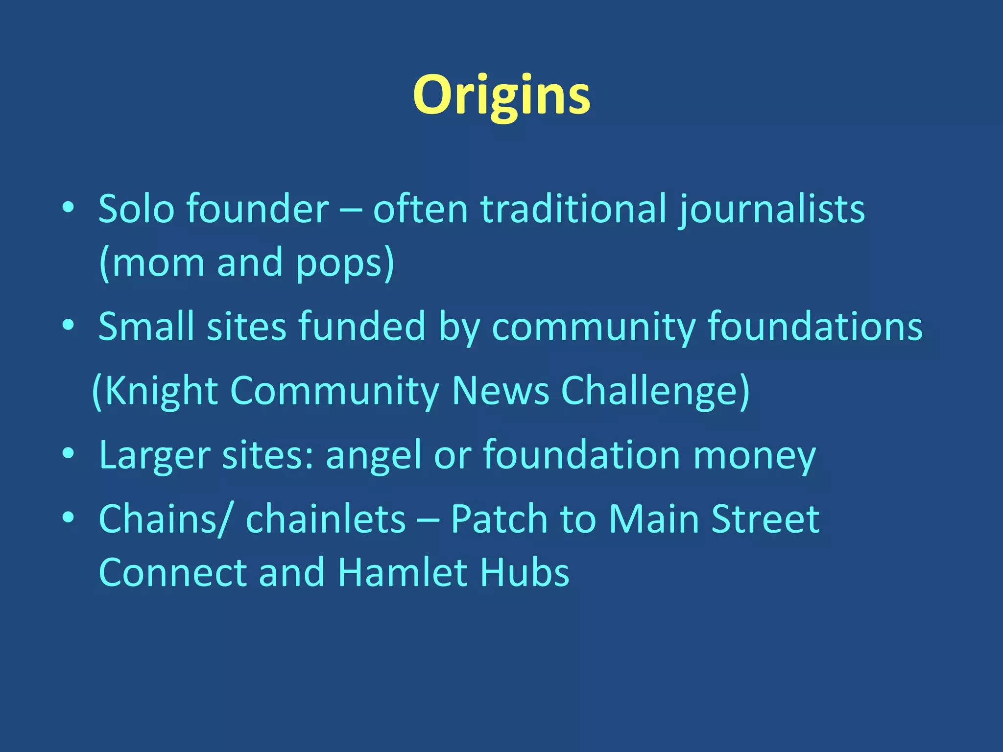 SXSW: News Entrepreneurs vs. Traditional Journalism | PPTX