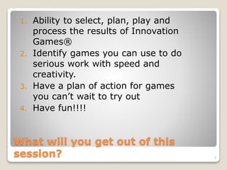 Games for Process and Product Improvement | PPTX