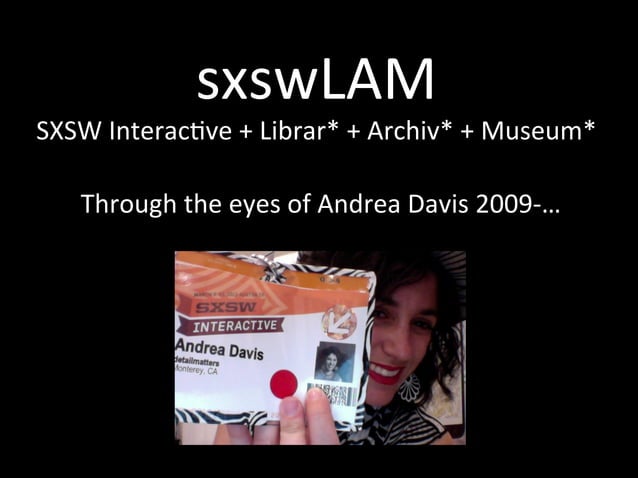 Sxsw ala-presentation | PPT