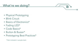 Kathryn McElroy: Building IoT Prototypes with Arduino | PDF