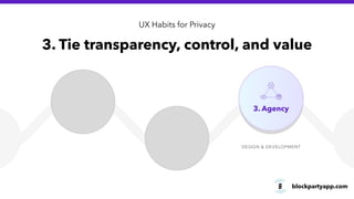 Designing for privacy: 3 essential UX habits for product teams | PDF ...