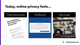 Designing for privacy: 3 essential UX habits for product teams | PDF ...