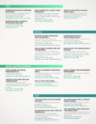 360i SXSW Cheat-sheet | PDF