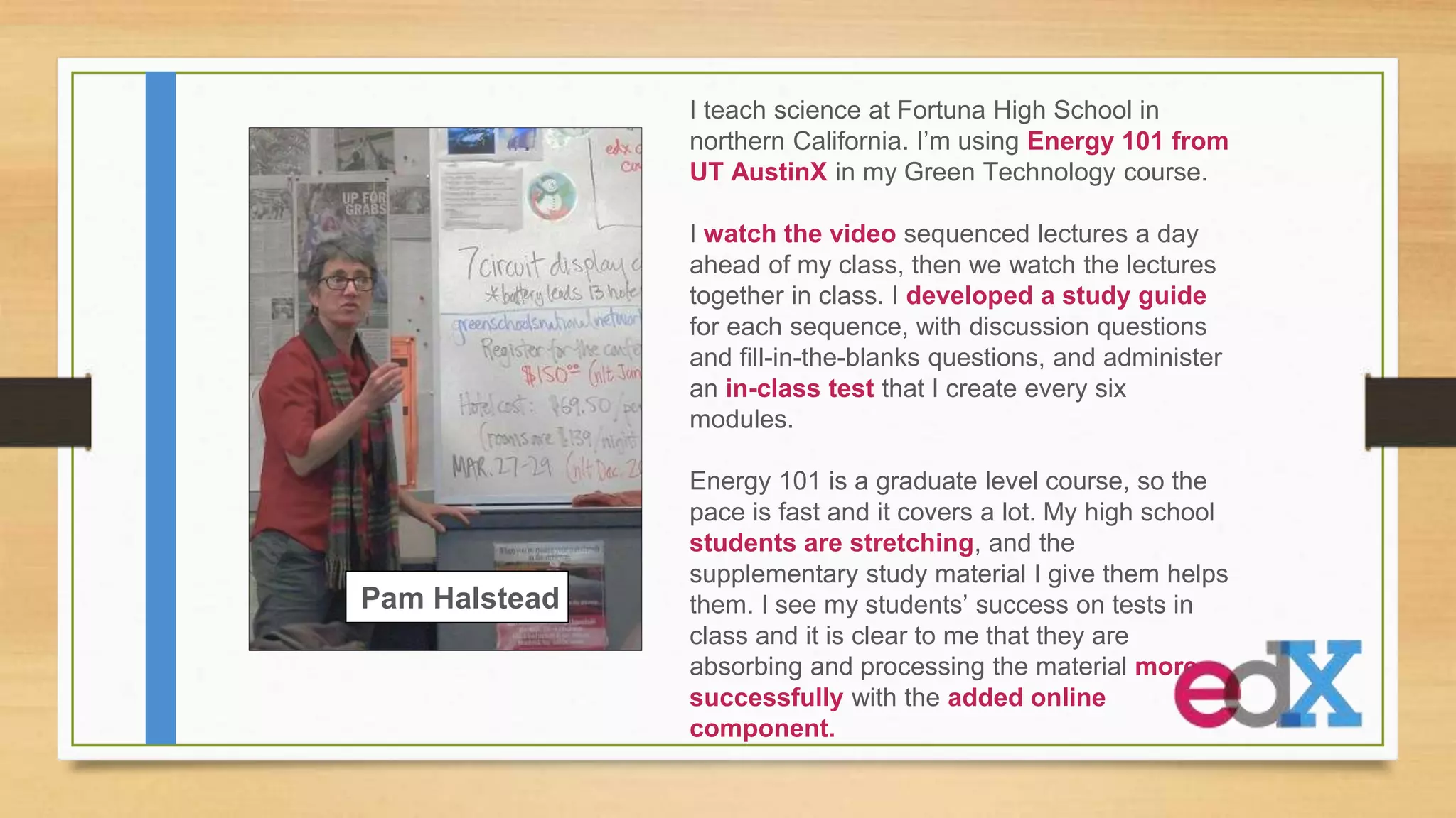 SXSWedu 2016 panel slides - MOOCs and Teach PD | PPT