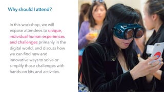 Accessibility Empathy - SXSW 2017 Proposal | PPT