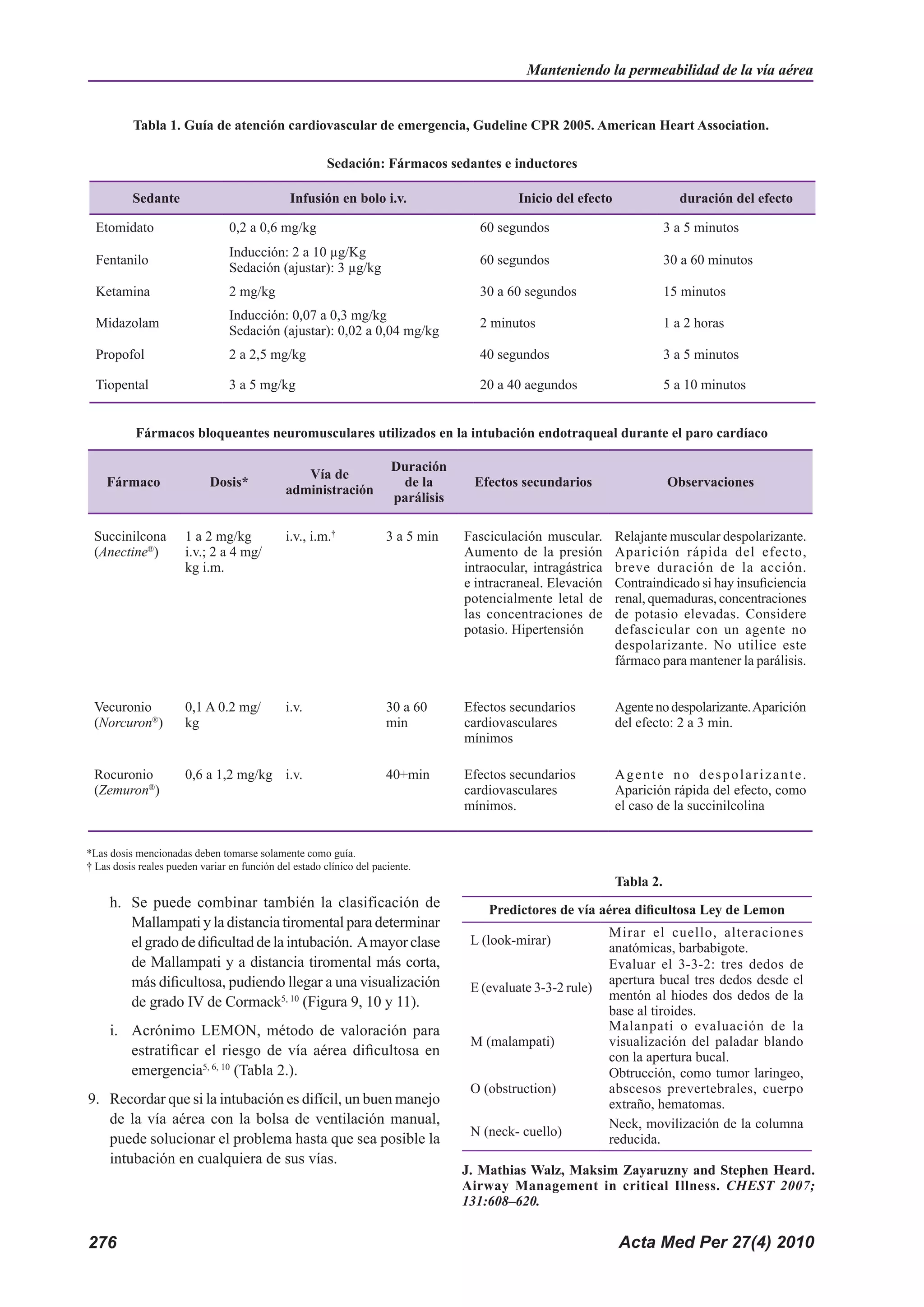 Protocolo intubacion tet | PDF