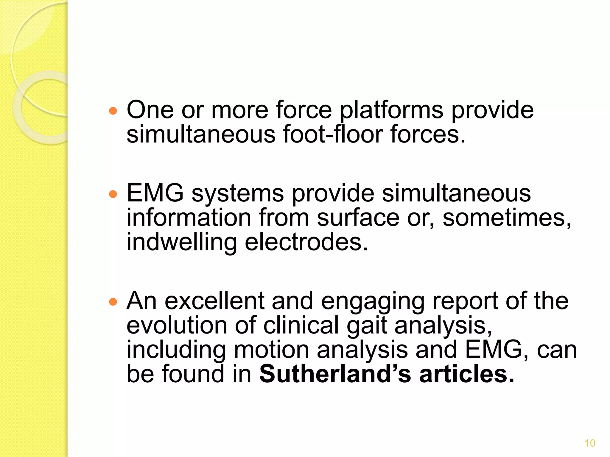 Gait_Biomechanics, Analysis and Abnormalities | PPTX