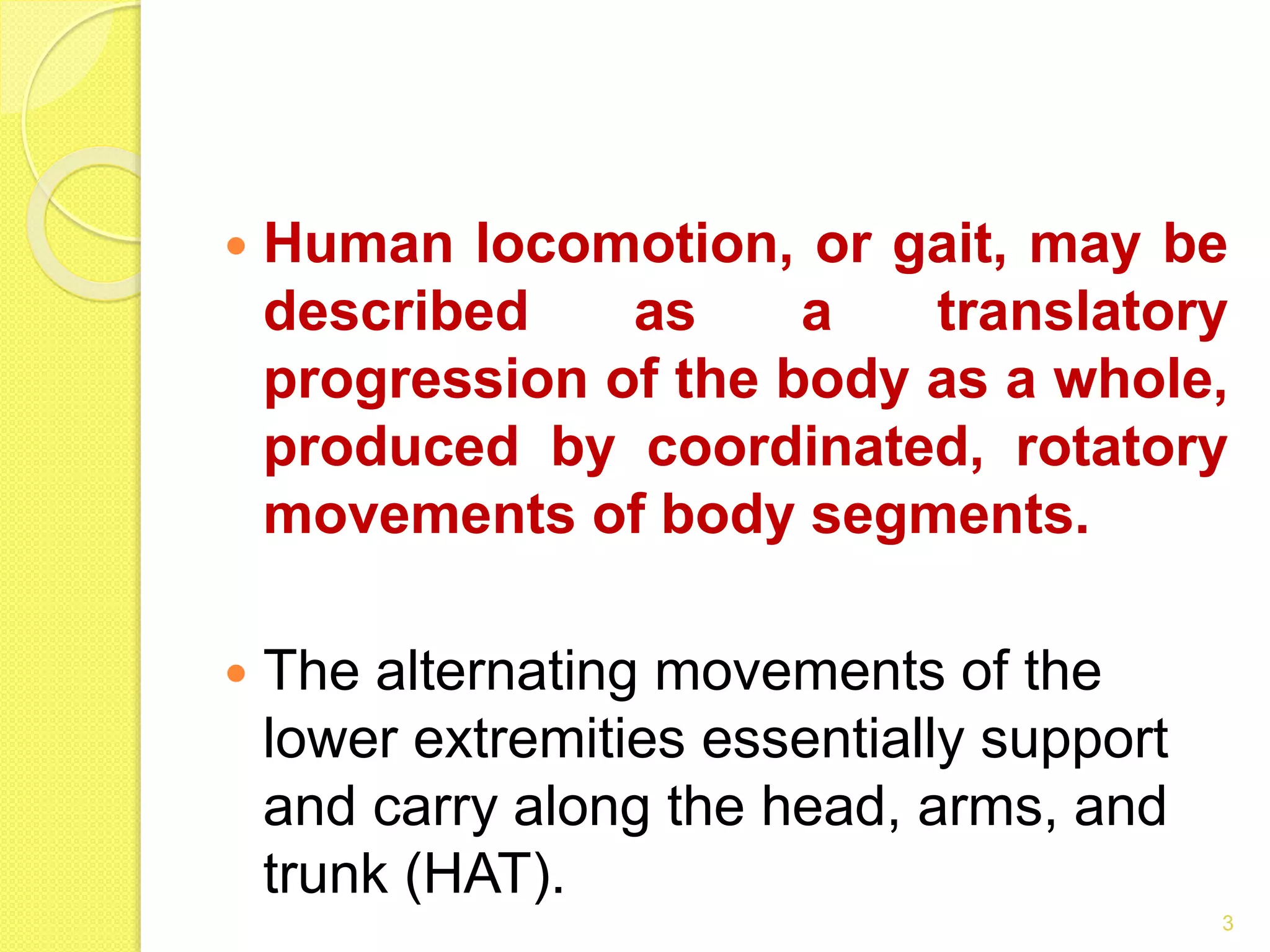 Gait_Biomechanics, Analysis and Abnormalities | PPTX