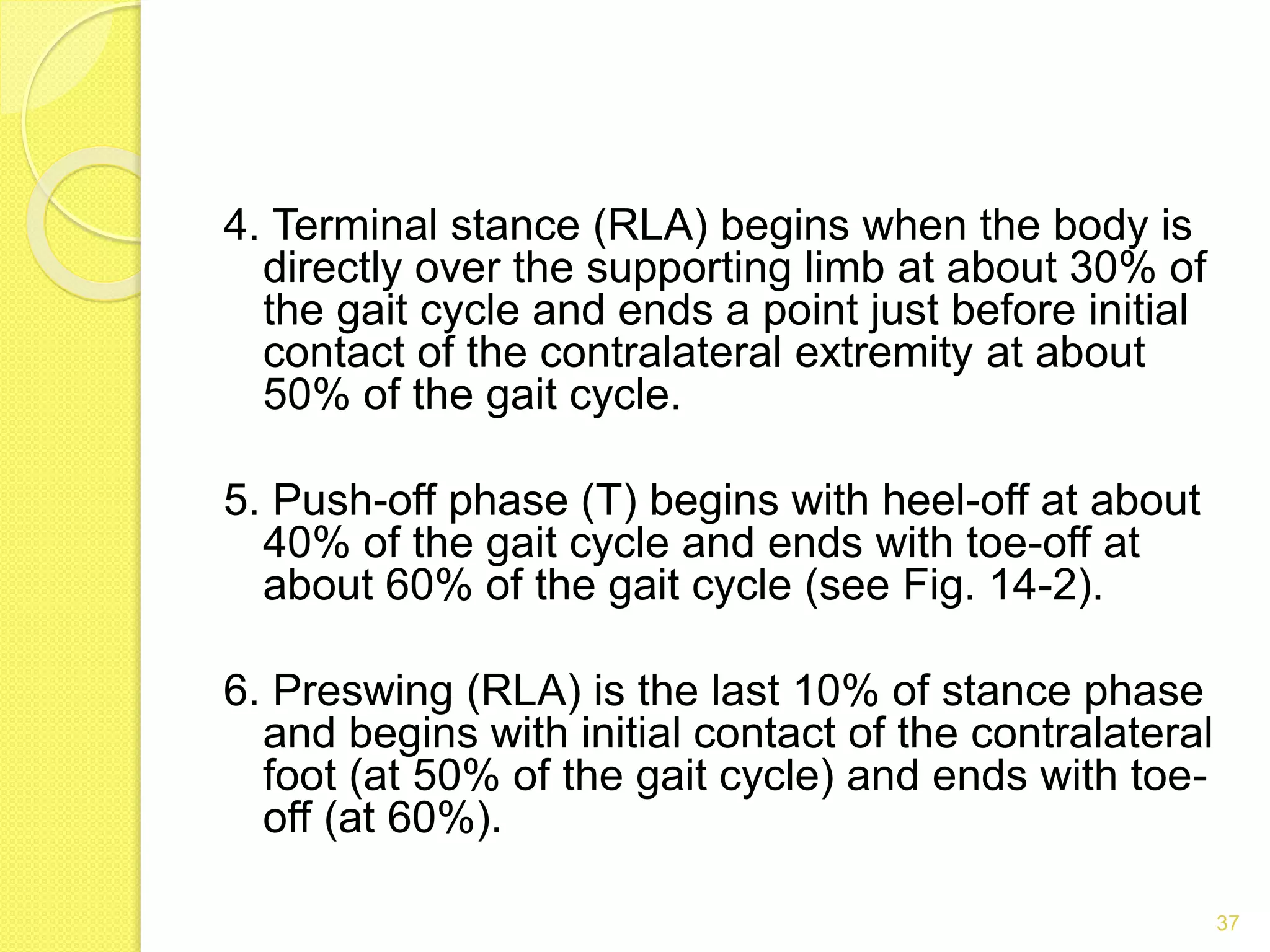 Gait_Biomechanics, Analysis and Abnormalities | PPTX