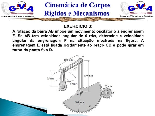 Notas de aula 3 cinematica mecanismos | PPT