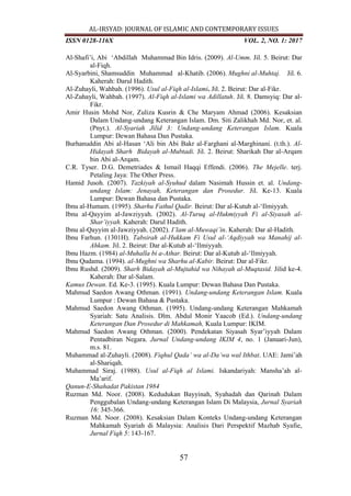 SYAHADAH DALAM STATUT KETERANGAN MAHKAMAH SYARIAH DI MALAYSIA - ASAS DAN SUMBER PERUNDANGAN | PDF