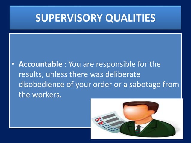 Effective Supervisory Skills for Managers | PPTX