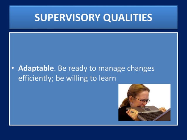 Effective Supervisory Skills for Managers | PPTX