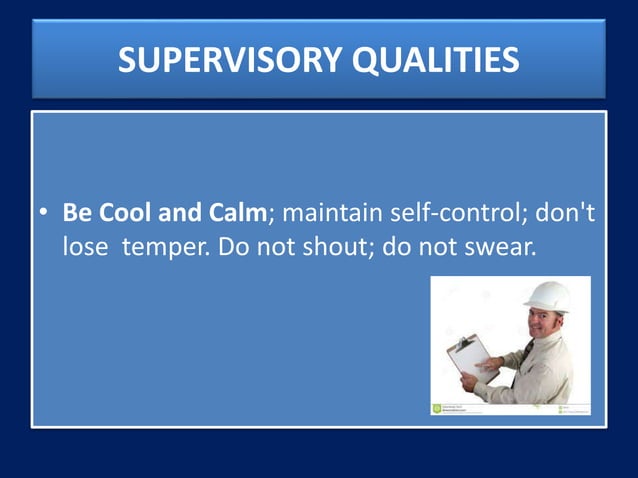 Effective Supervisory Skills for Managers | PPTX