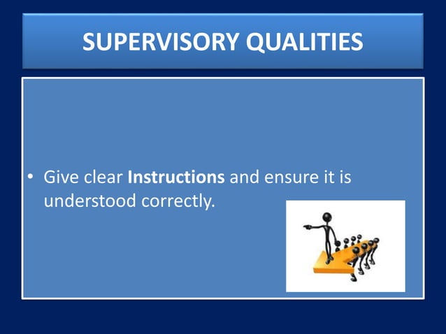 Effective Supervisory Skills for Managers | PPTX