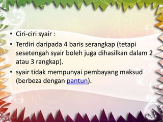 Syair | PPTX