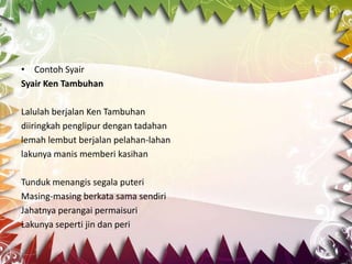Syair | PPTX