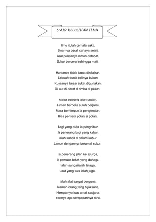 Syair | DOC