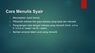 Syair | PPTX