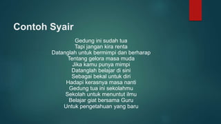 Syair | PPTX