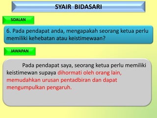 SYAIR BIDASARI KBAT | PPTX