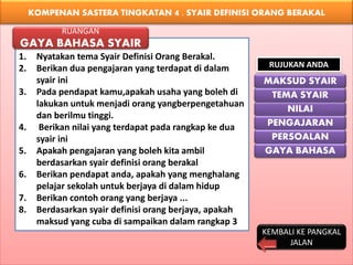 Syair definisi orang berakal(pembacaan syair,huraian syair dan contoh ...