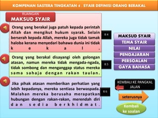 Syair definisi orang berakal(pembacaan syair,huraian syair dan contoh ...