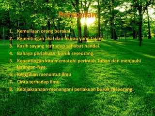 Syair definisi orang berakal | PPTX