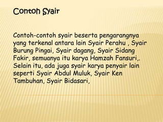 PPT Materi Menyimak Syair yang Diperdengarkan | PPT