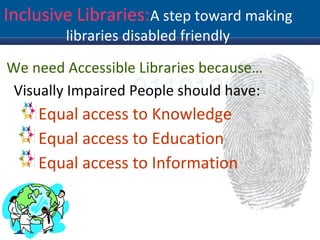 Assistive Information and Communication Technology for Visually ...