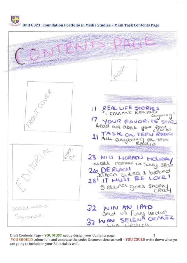 Syan Magahy - Main Task Hand Drawn Drafts | PDF