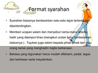Syarahan presentation | PPTX