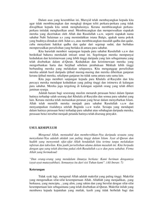 Syarah Pendek Usul 20 - Imam Hassan al Banna (IHAB) | PDF