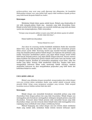 Syarah Pendek Usul 20 - Imam Hassan al Banna (IHAB) | PDF