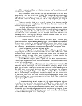 Syarah Pendek Usul 20 - Imam Hassan al Banna (IHAB) | PDF