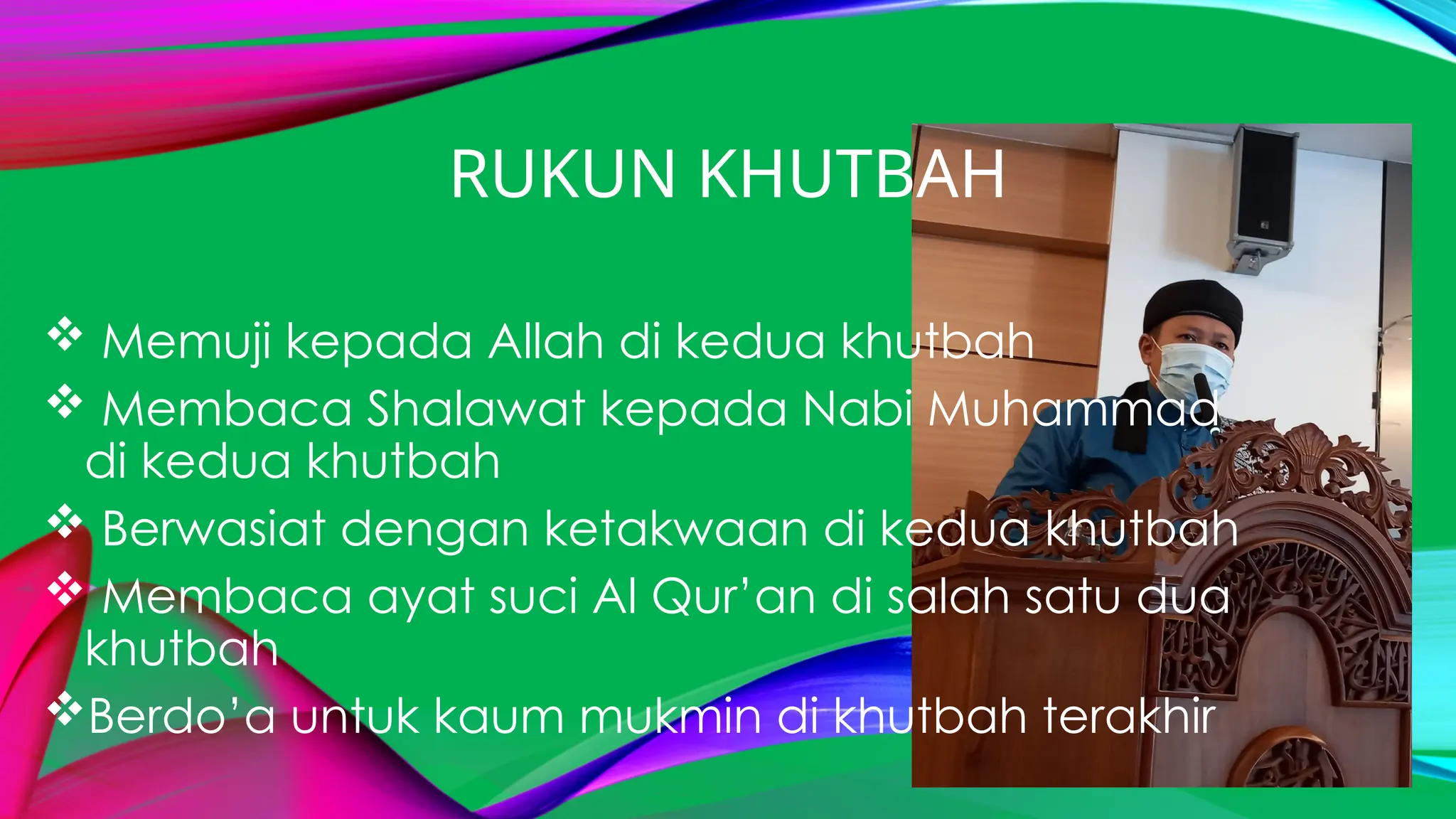 SYARAT Sah Dan RUKUN KHUTBAH JUM’AT.pptx