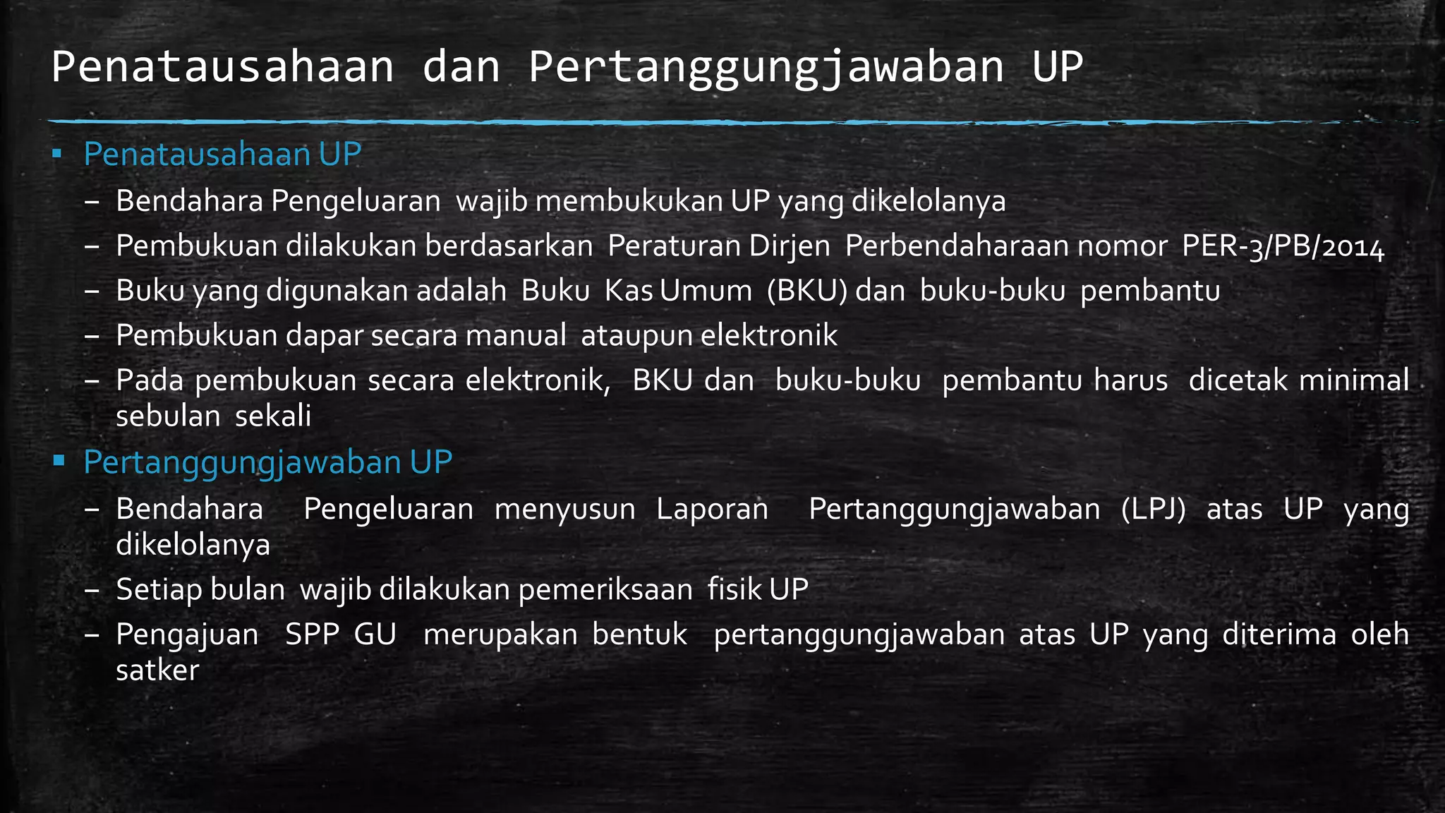 Syarat kelengkapan tagihan lpj | PPTX