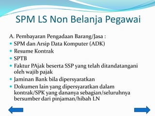Syarat pengajuan spm | PPTX