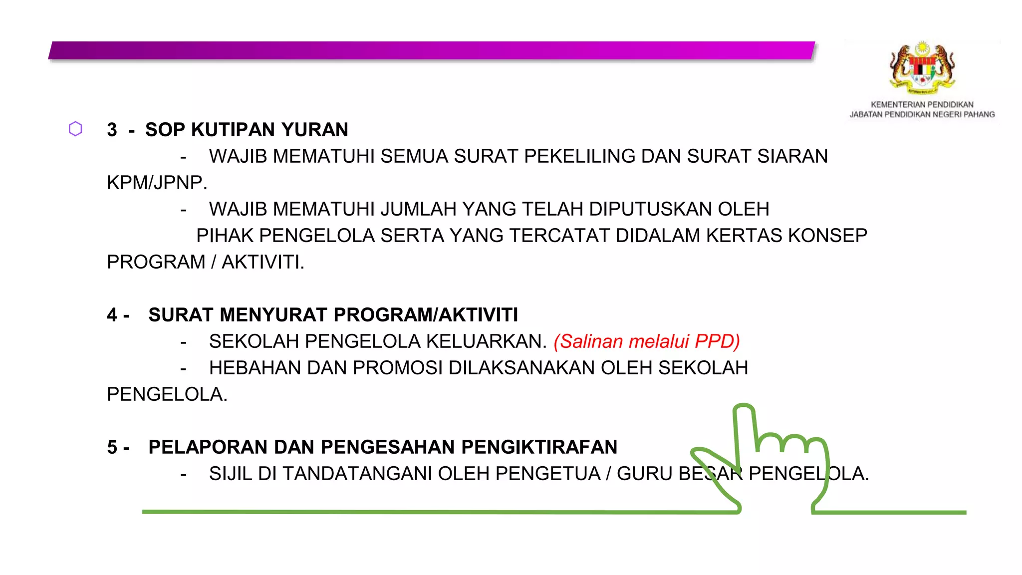 SYARAT PENGANJURAN DAN PENGIKTIRAFAN PROGRAM KOKO.pptx
