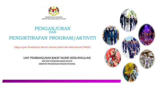 SYARAT PENGANJURAN DAN PENGIKTIRAFAN PROGRAM KOKO.pptx