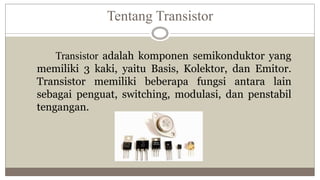 Syarat transistor pnp konduk (rio dwi) | PPT