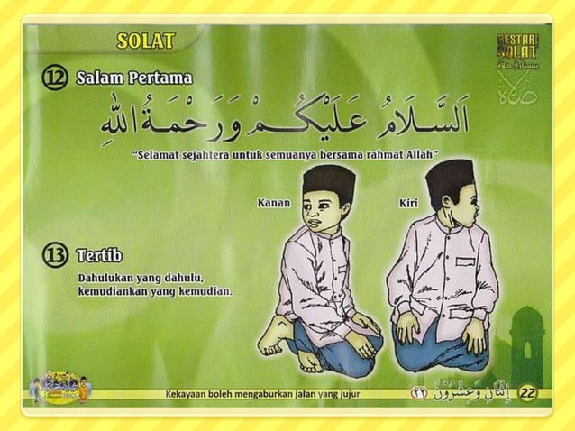 Solat: Pengertian, Syarat, Rukun & Sunat | PPTX