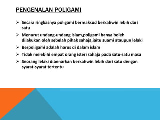 Syariah poligami | PPTX