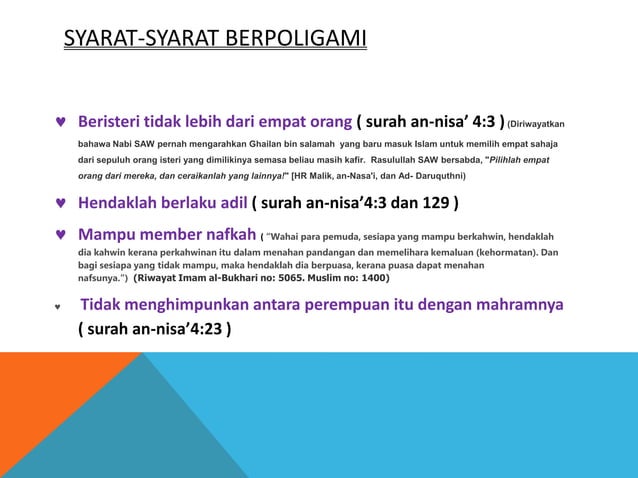 Syariah poligami | PPTX