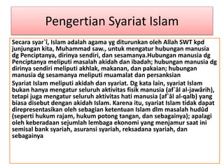 Syariat islam | PPT